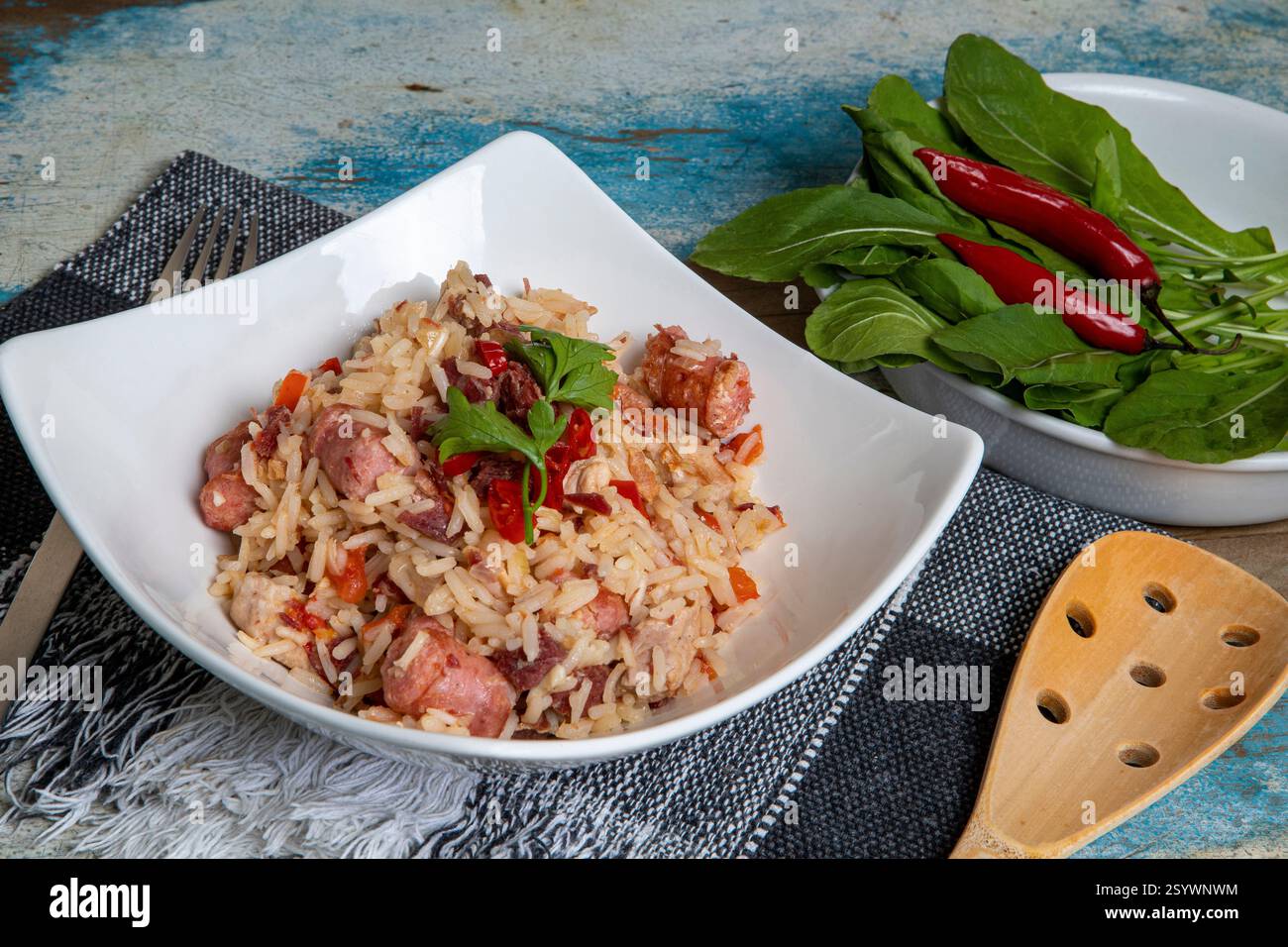 Arroz de Carreteiro - Typical food from southern Brazil, made with rice ...