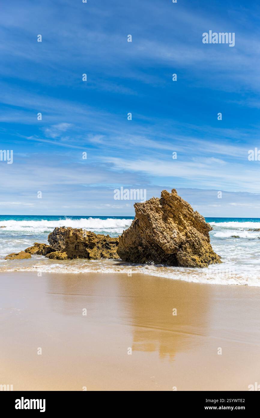 Witness the breathtaking coastline of Victoria, Australia, showcasing ...