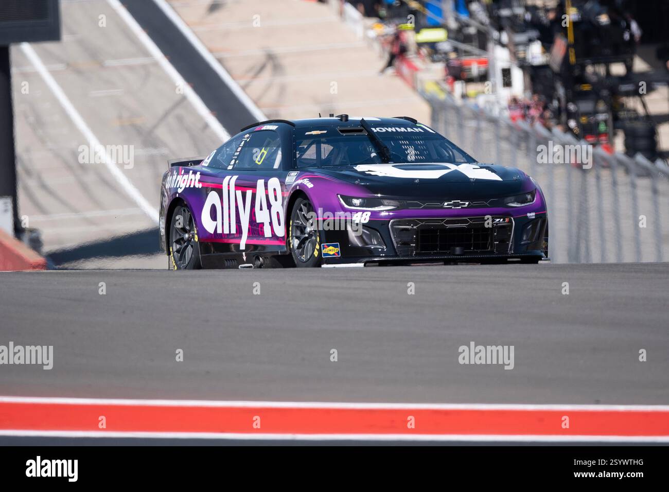 The Americas. 28th Feb, 2025. Alex Bowman (48) with Hendrick ...