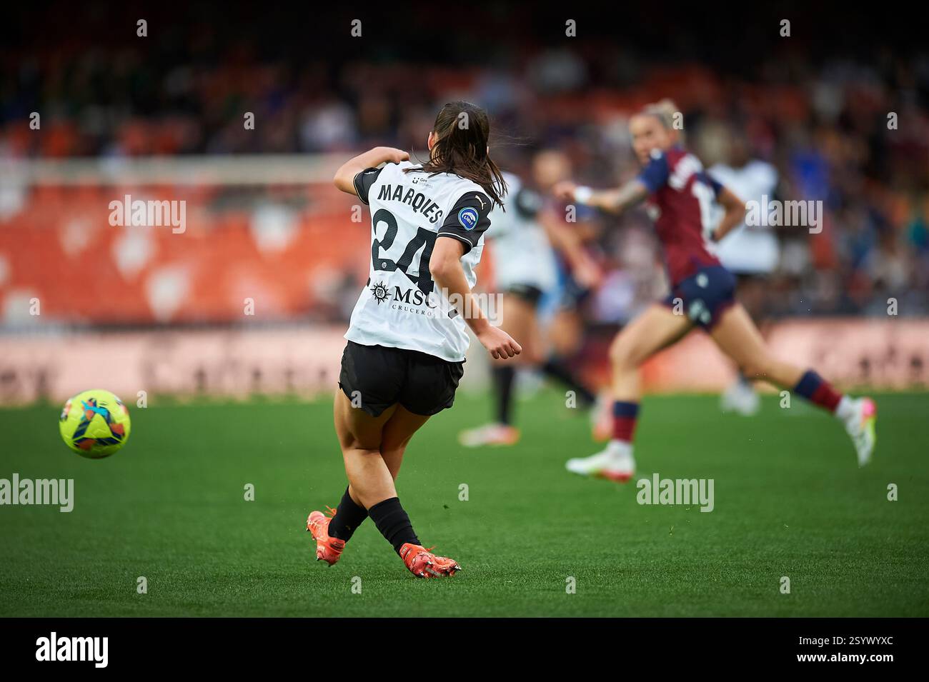 Valencia, Spain. 01st Mar, 2025. Alice Marques of Valencia CF seen in ...