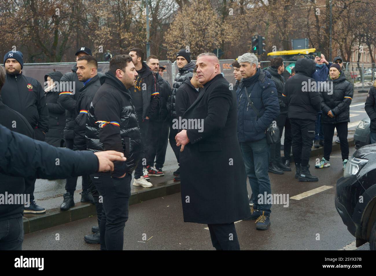 Bucharest, Romania. 1st Mar, 2025: Supporters of the ultranationalist ...
