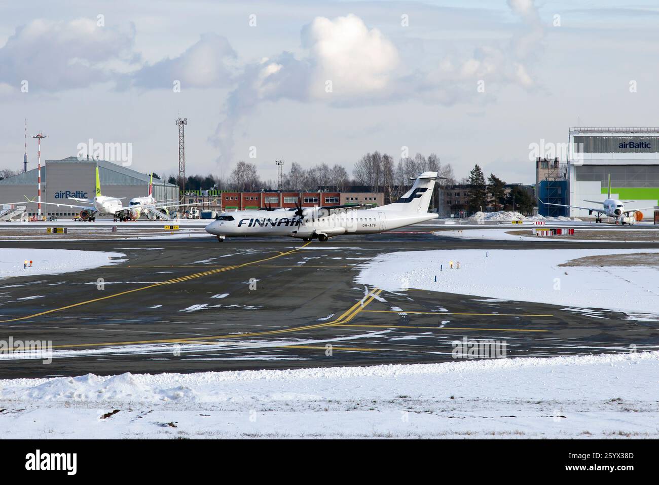 February 15, 2025, Riga, Latvia: A Finnair (Nordic Regional Airlines ...