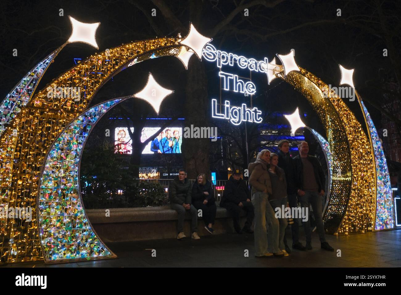 London, UK. 1st March, 2025. The Ramadan Lights installation, now in ...