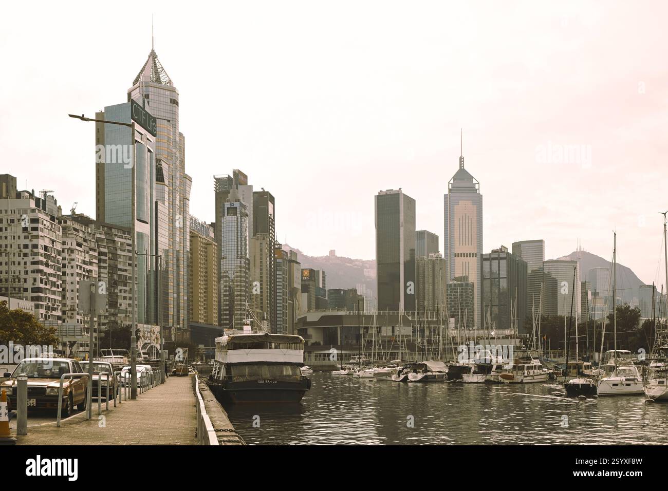 Bay typhoon shelter hi-res stock photography and images - Alamy