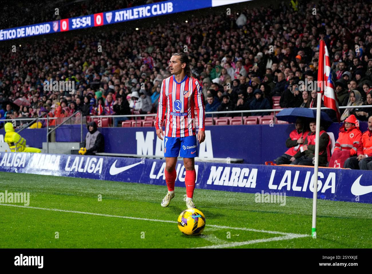 Antoine Griezmann of Atletico de Madrid during the La Liga EA Sports ...