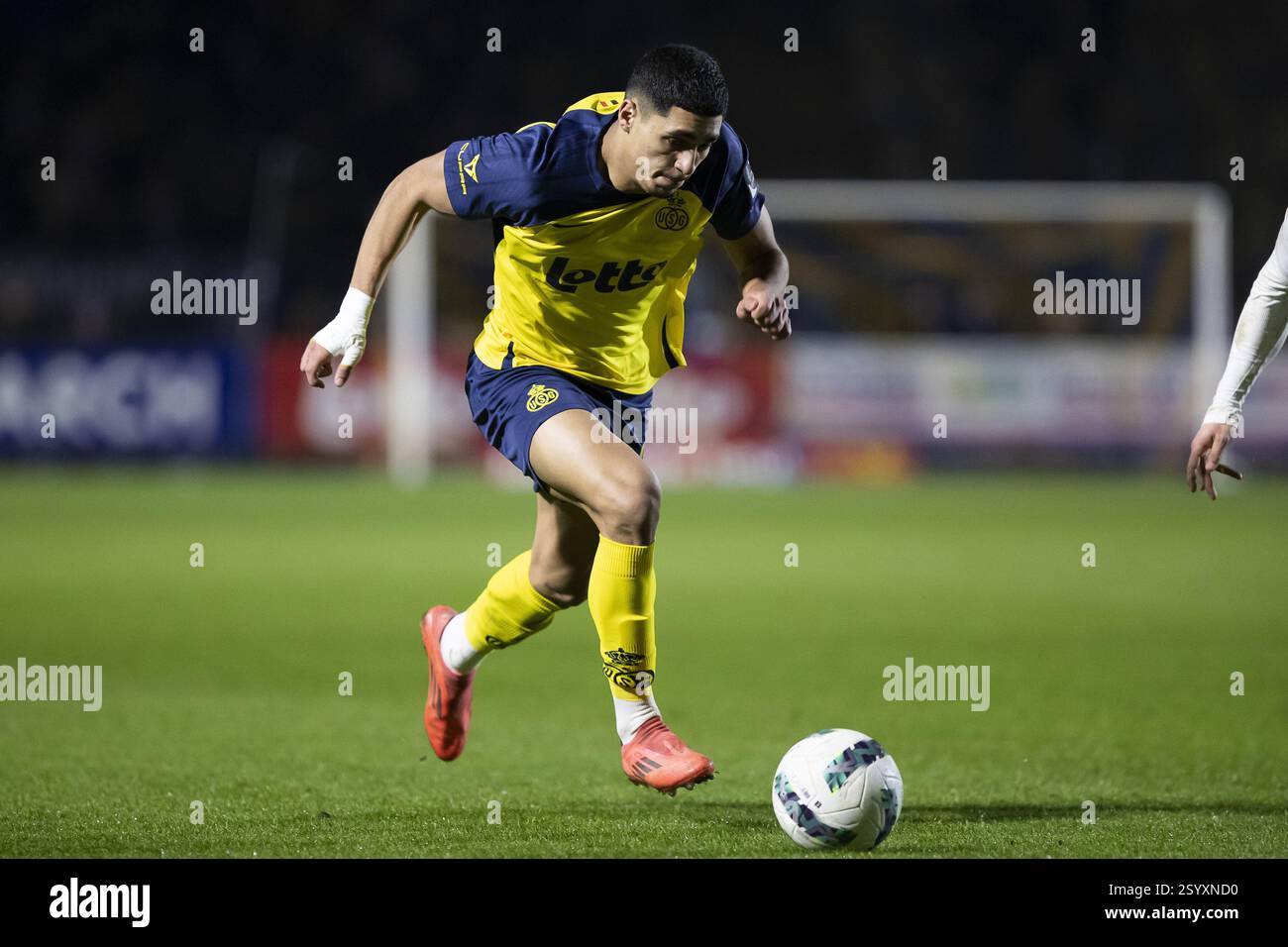 Union's Anan Khalaili pictured in action during a soccer match between ...