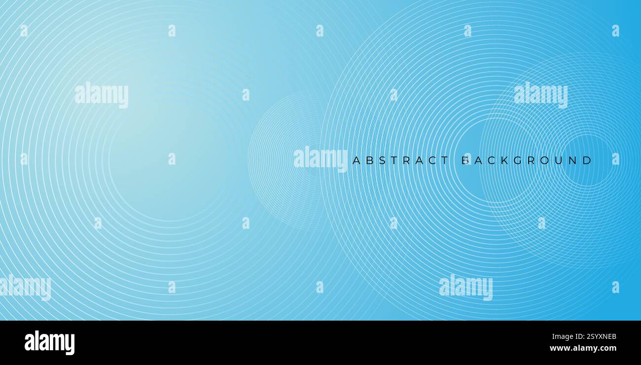 Gradient Abstract Modern Background With Circular Line Patterns Vector Illustration Stock