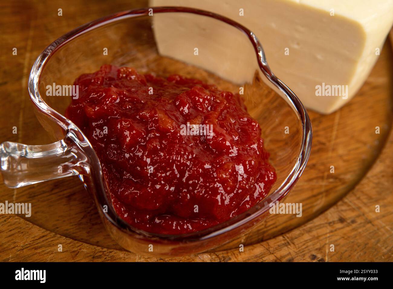 Guava jam with cheese, typical Brazilian dessert, called Romeu e ...