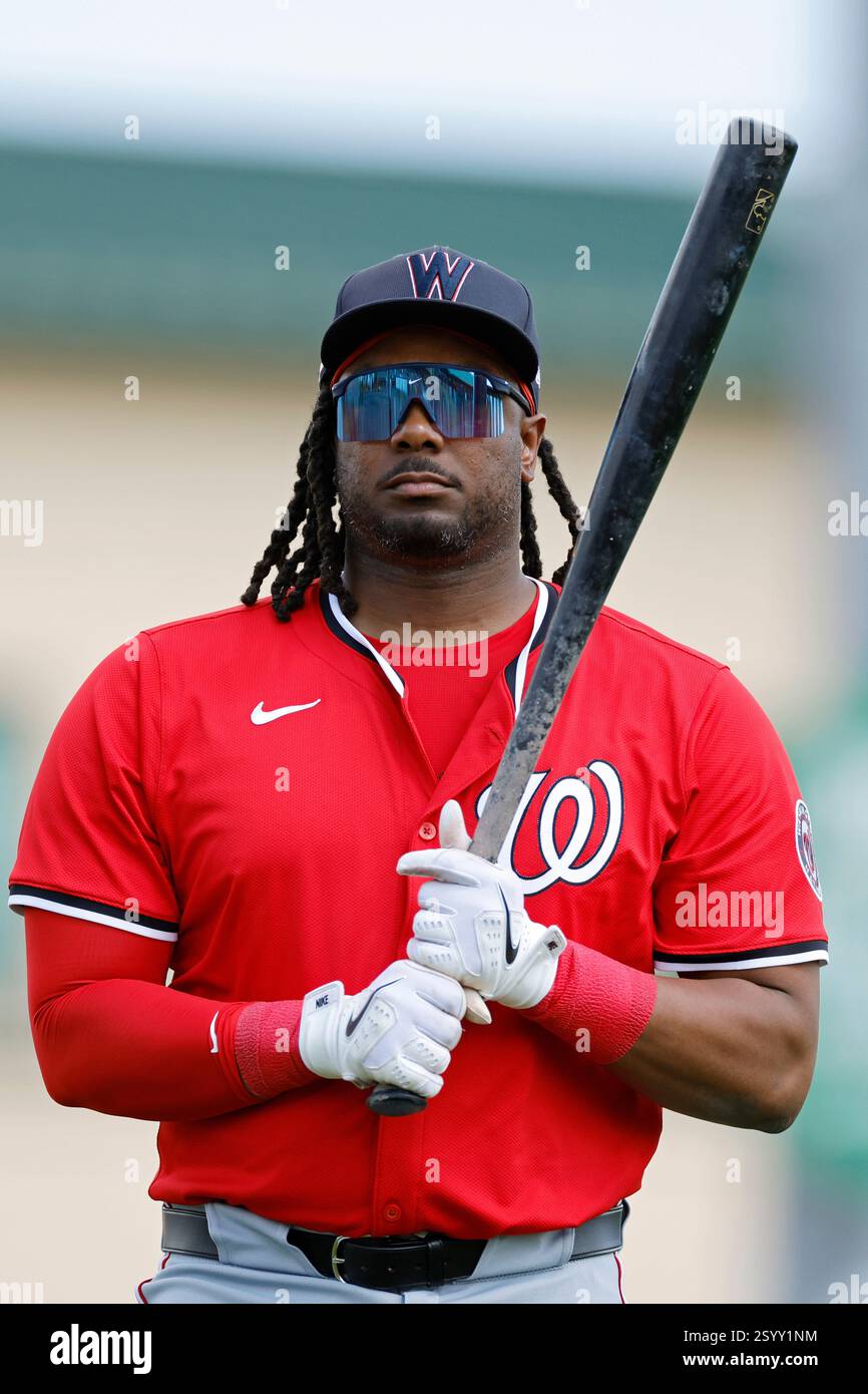 JUPITER, FL - MARCH 01: Washington Nationals designated hitter Josh ...