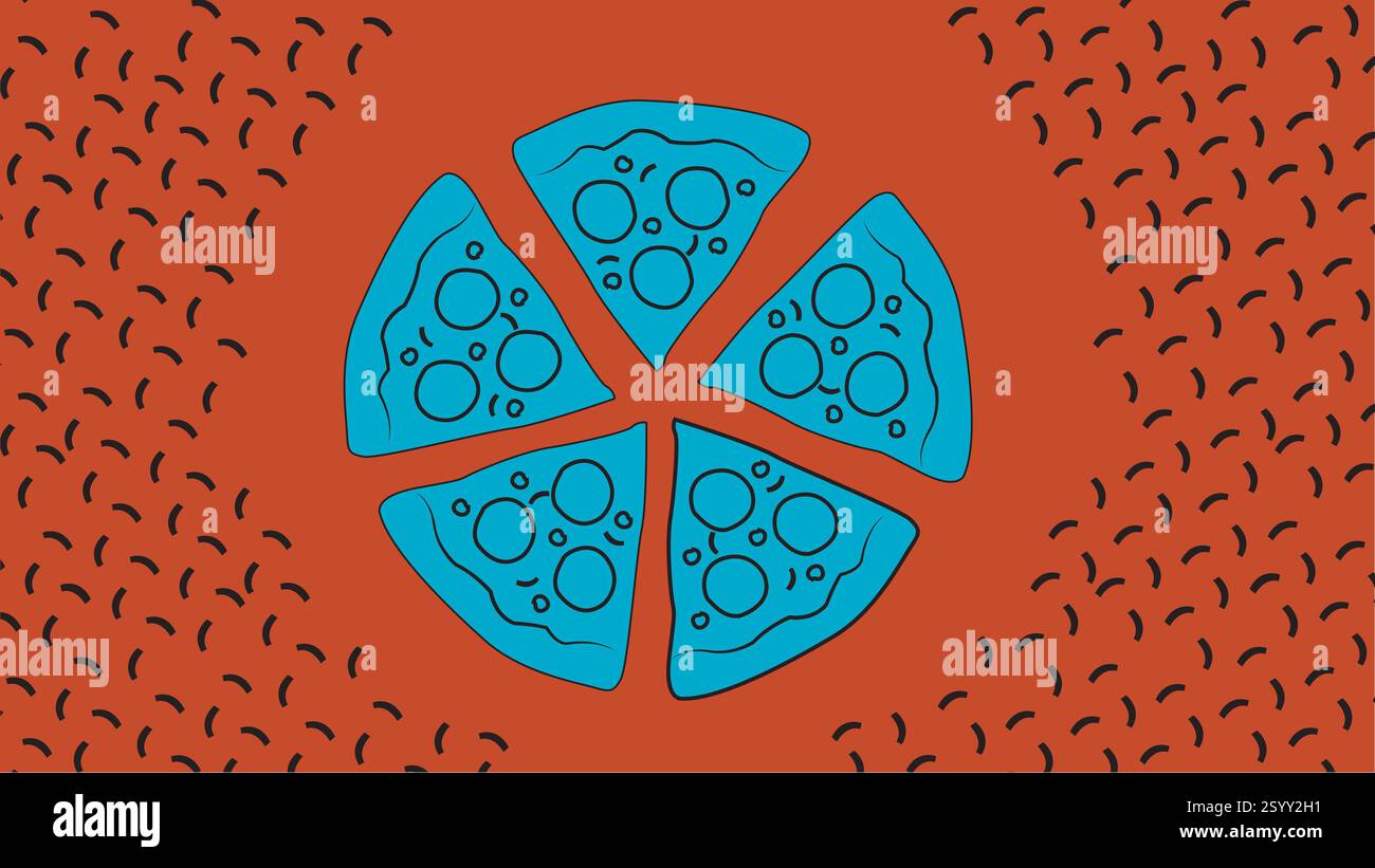 Playful pizza art hi-res stock photography and images - Alamy