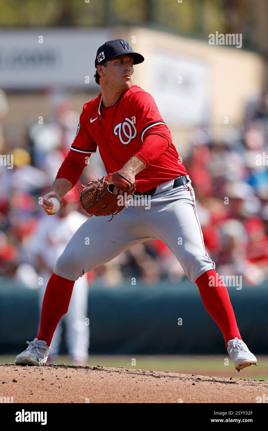 JUPITER, FL - MARCH 01: Washington Nationals pitcher Lucas Sims (39 ...