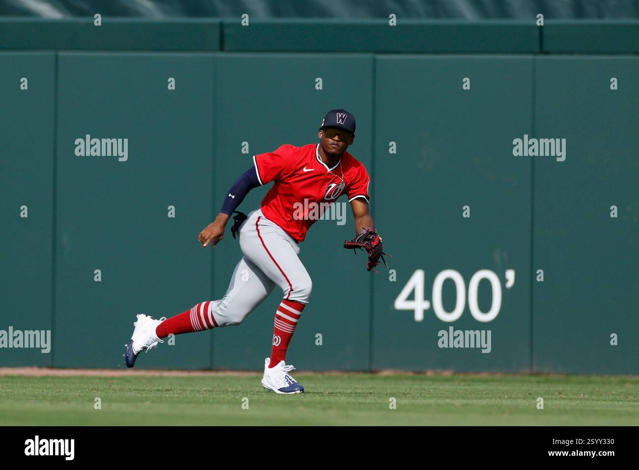 JUPITER, FL - MARCH 01: Washington Nationals outfielder Elijah Green ...
