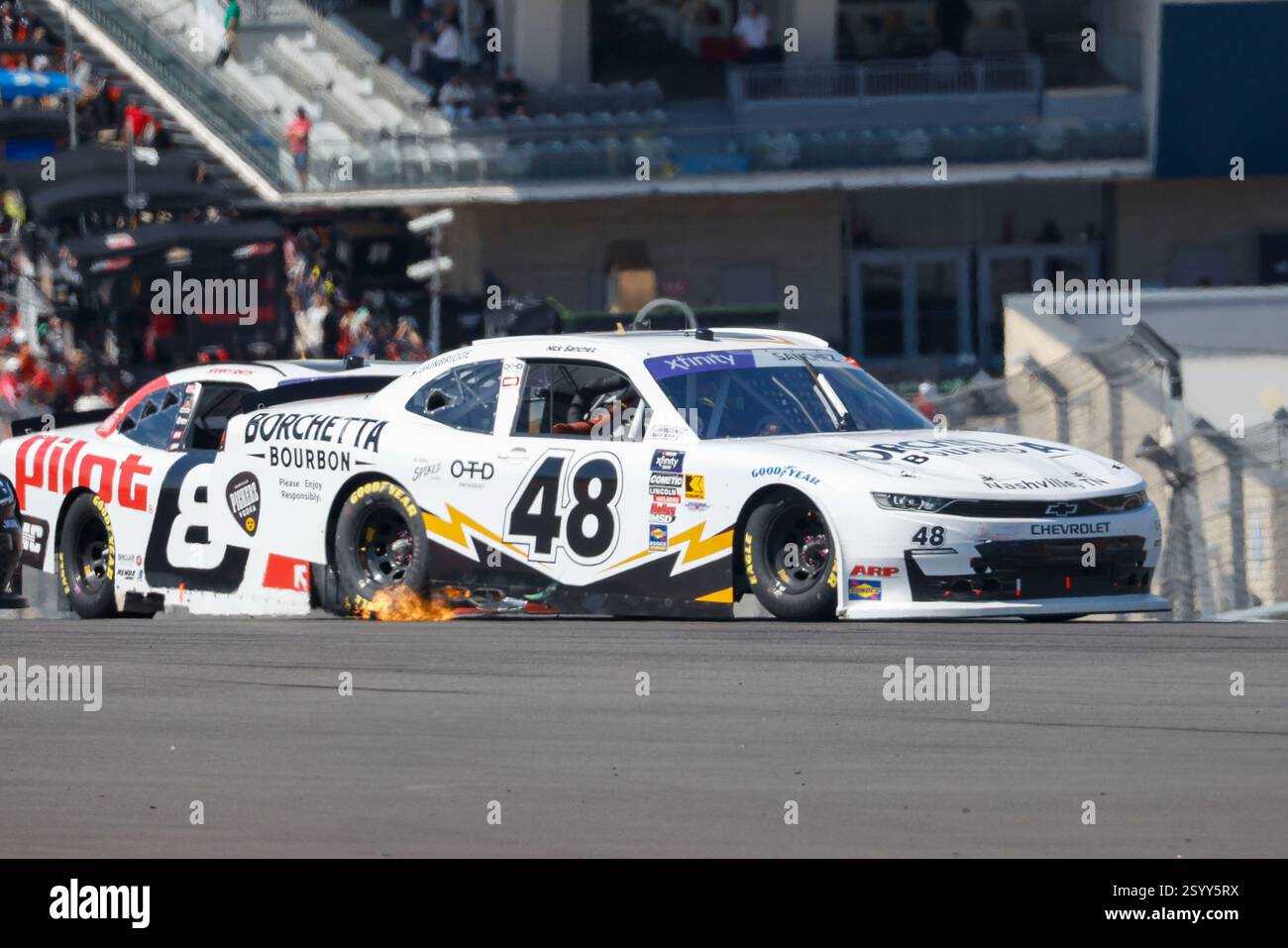AUSTIN, TX - MARCH 01: Nicholas Sanchez (#48 Big Machine Racing ...