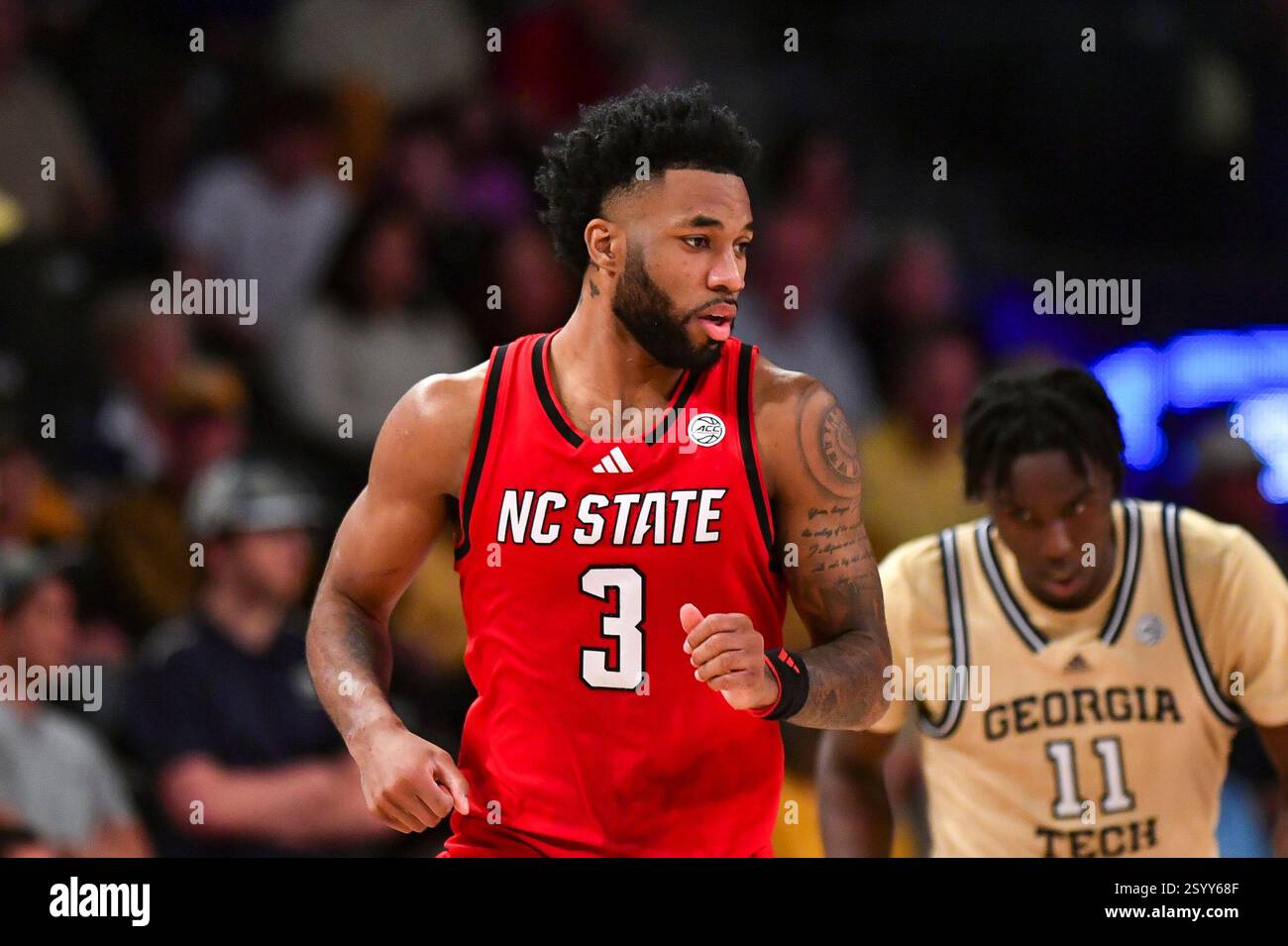 ATLANTA, GA – MARCH 01: North Carolina State guard Dontrez Styles (3 ...