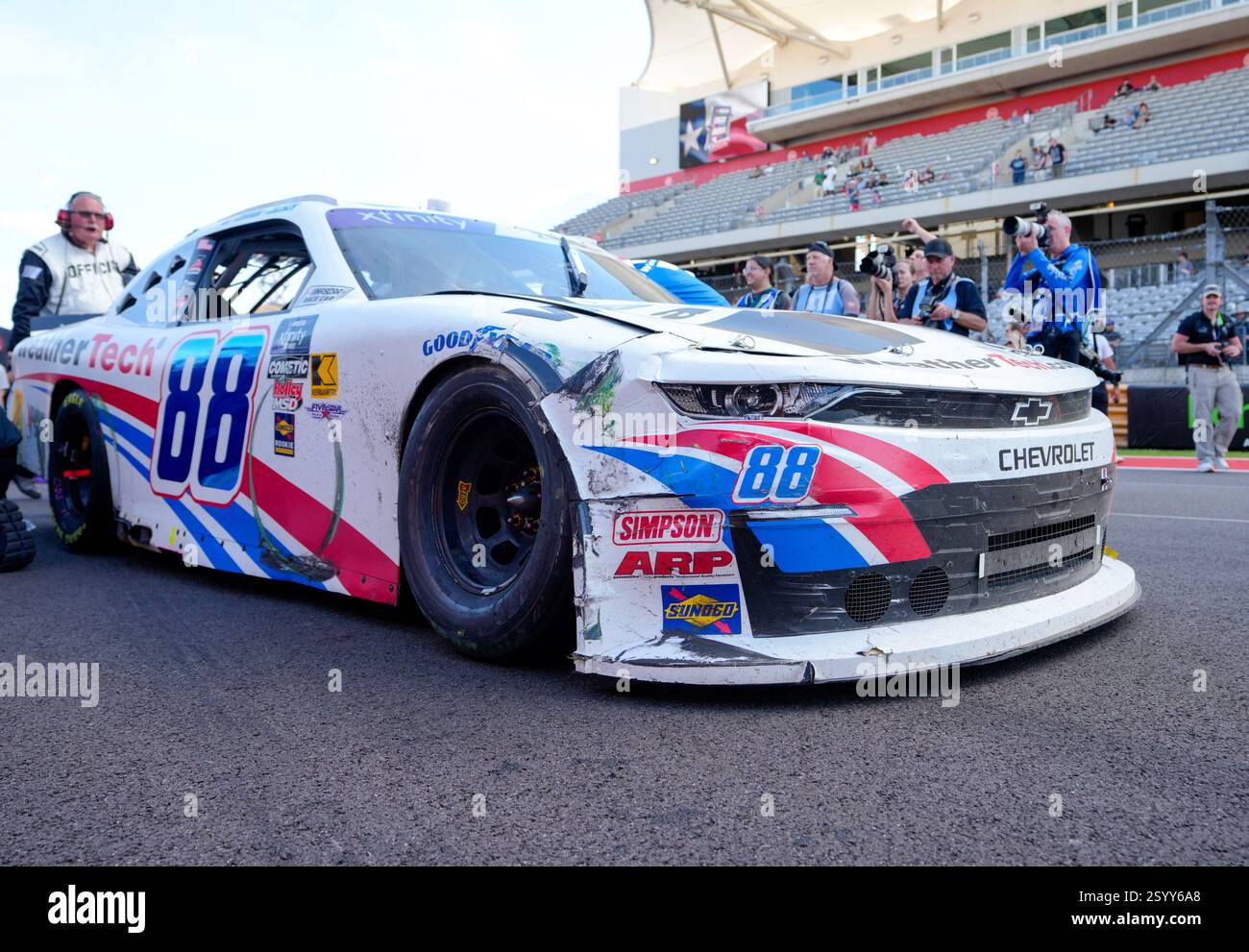 Austin, Texas, USA. 1st Mar, 2025. NASCAR Xfinity Series driver CONNOR ...