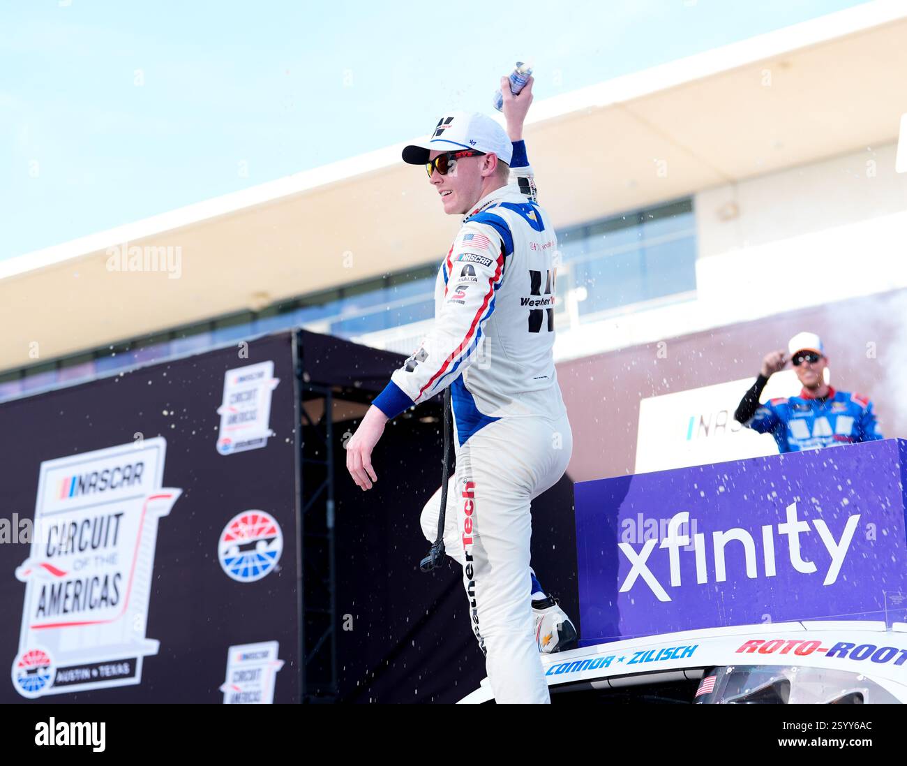 Austin, Texas, USA. 1st Mar, 2025. NASCAR Xfinity Series driver CONNOR ...
