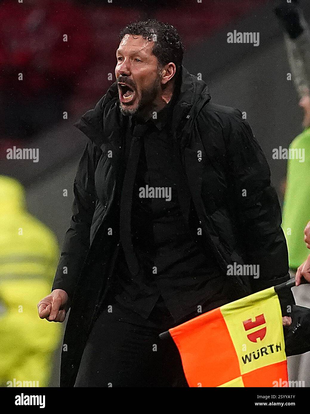 Madrid, Spain. 01st Mar, 2025. Atletico de Madrid's coach Diego Pablo ...