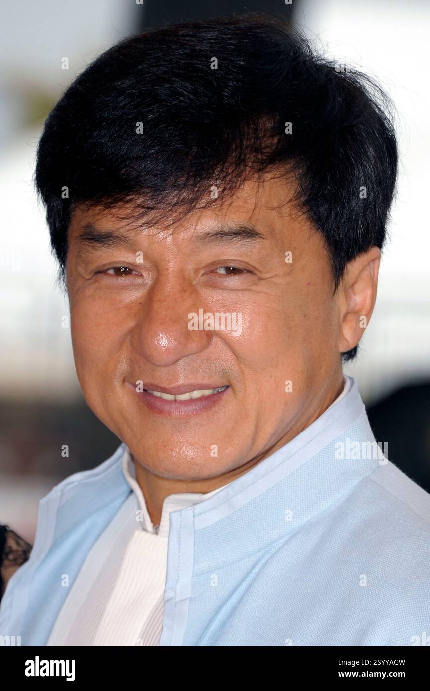 Jackie Chan.'Chinese Zodiac' photocall at the 65th Cannes Film Festival ...