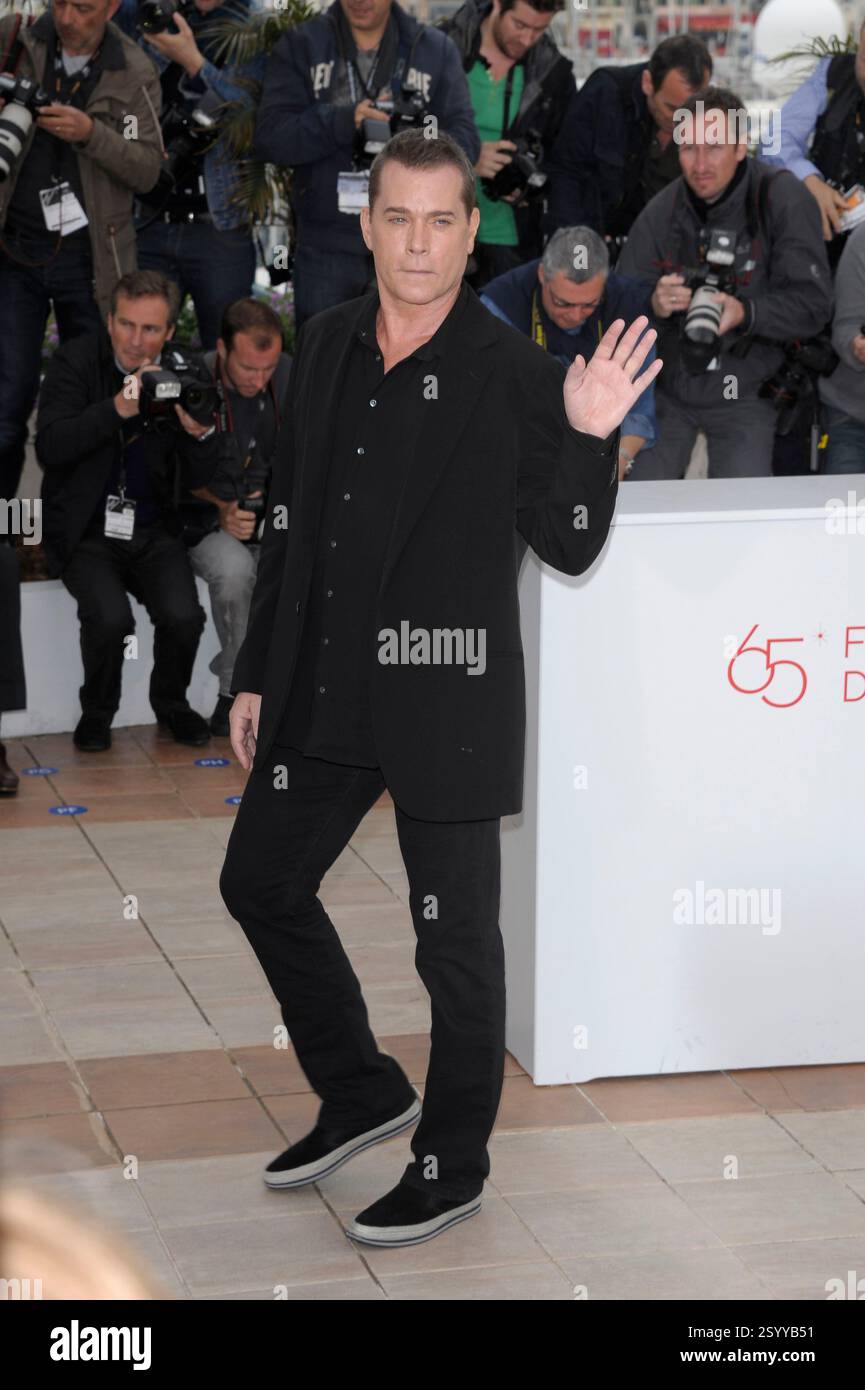 Ray Liotta.'Killing Them Softly' photocall at the 65th Cannes Film ...