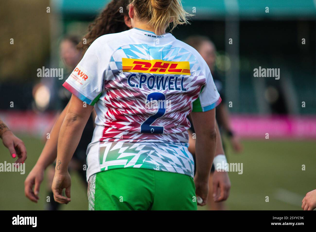 London, UK, 1st March 2025 Harlequins hooker Connie Powell versus ...