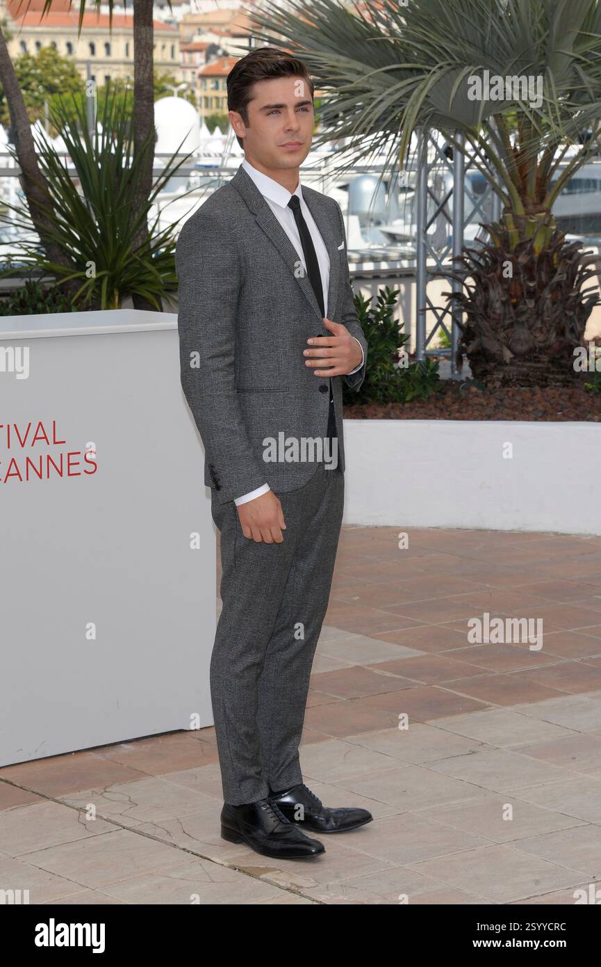 Zac Efron.'The Paperboy' photocall at the 65th Cannes Film Festival, France..24th May 2012.full ...