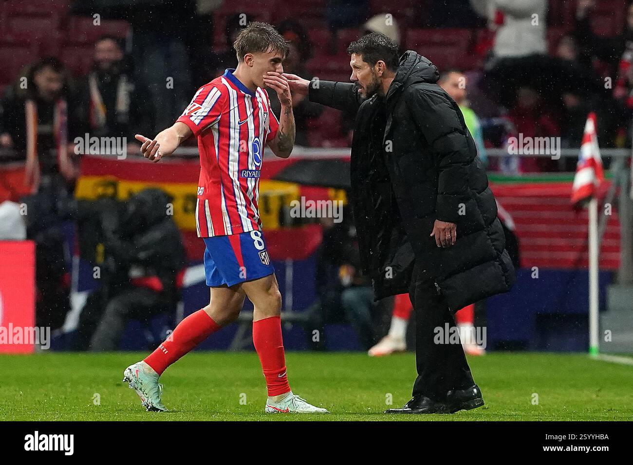 Madrid, Spain. 01st Mar, 2025. Atletico de Madrid's coach Diego Pablo ...