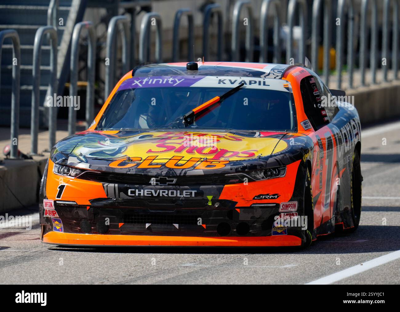 Austin, Texas, USA. 1st Mar, 2025. NASCAR Xfinity Series driver CARSON ...