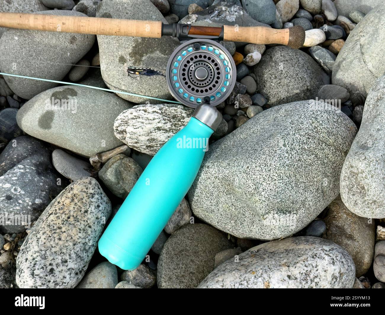 Overhead view water on river hi-res stock photography and images - Alamy