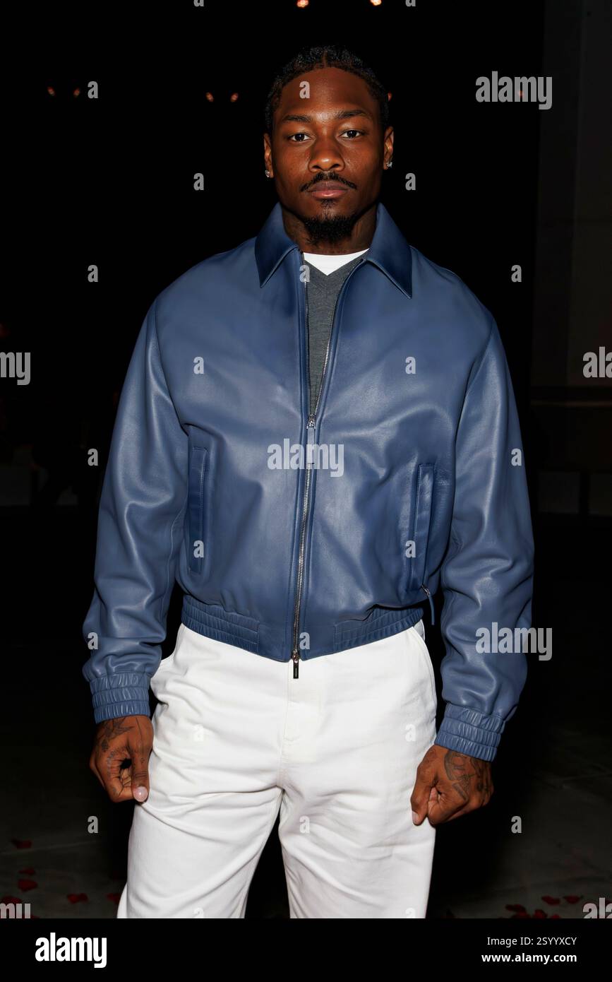 Milan, Italien. 01st Mar, 2025. Stefon Diggs attends FERRAGAMO Autumn ...