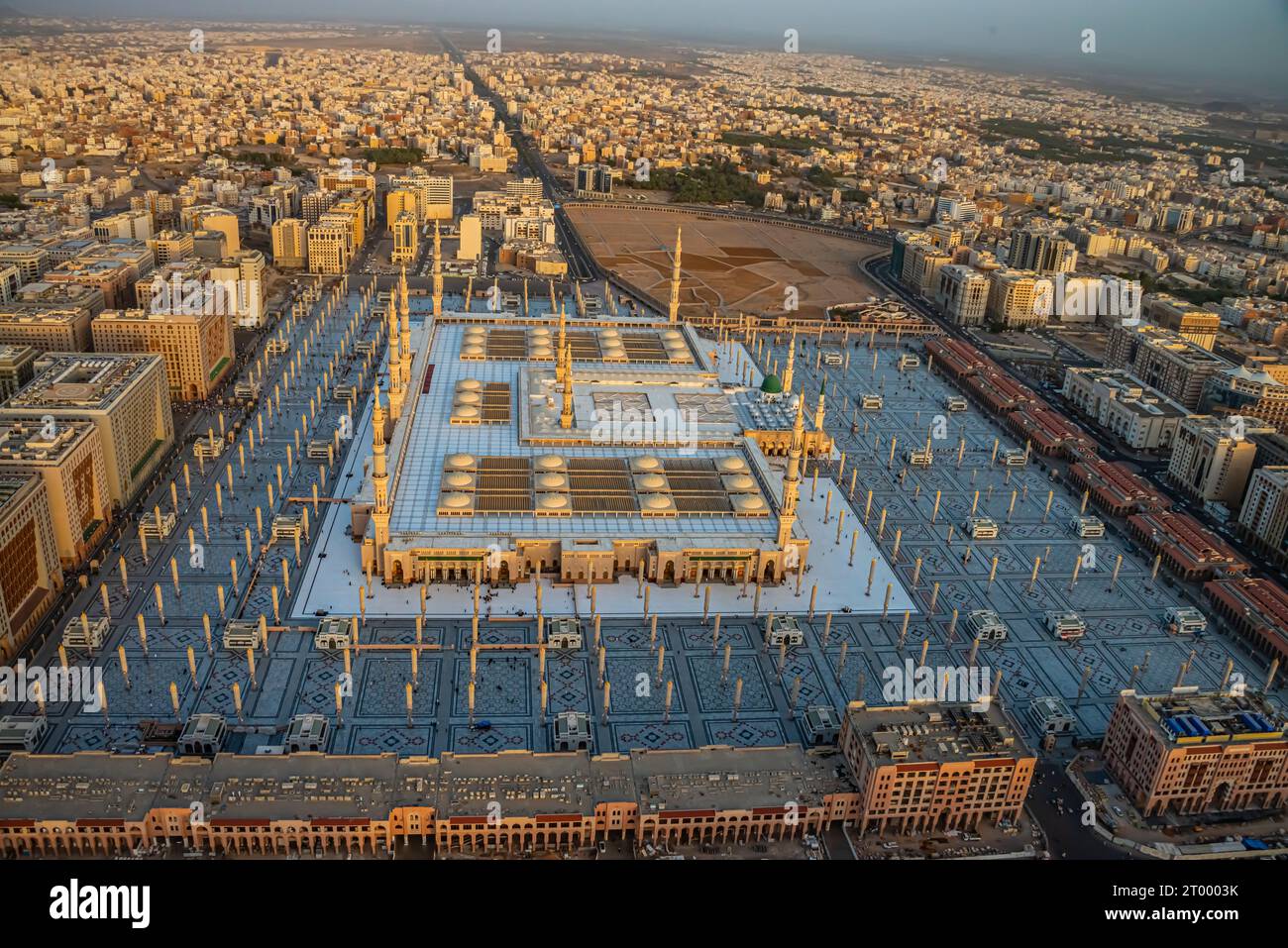 A breathtaking glimpse from the heavens above: the Holy Prophet's ...