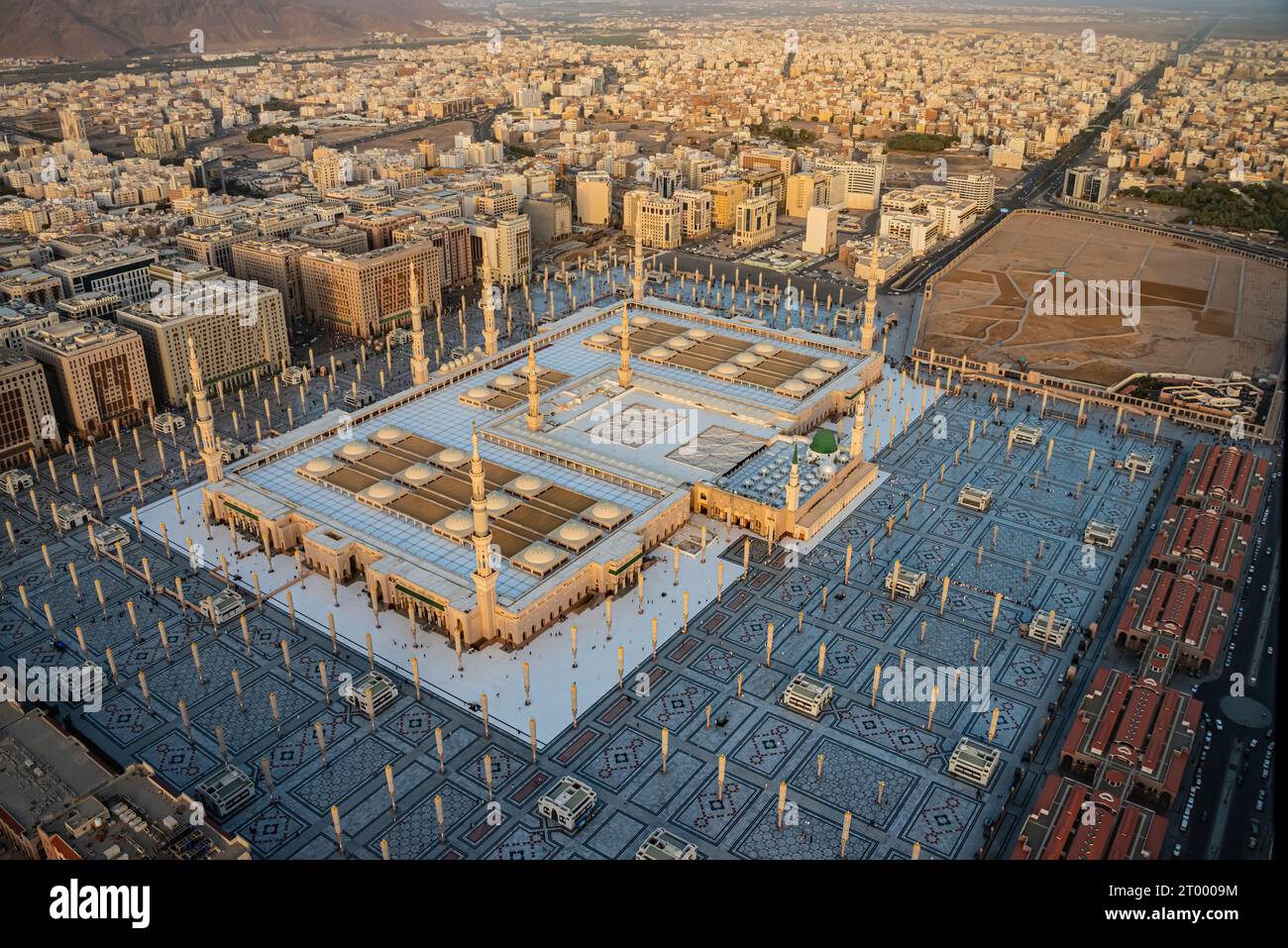 A breathtaking glimpse from the heavens above: the Holy Prophet's ...