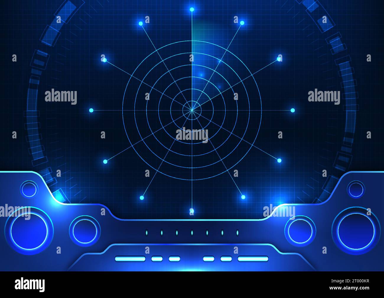 Radar screen window Stock Vector Images - Alamy