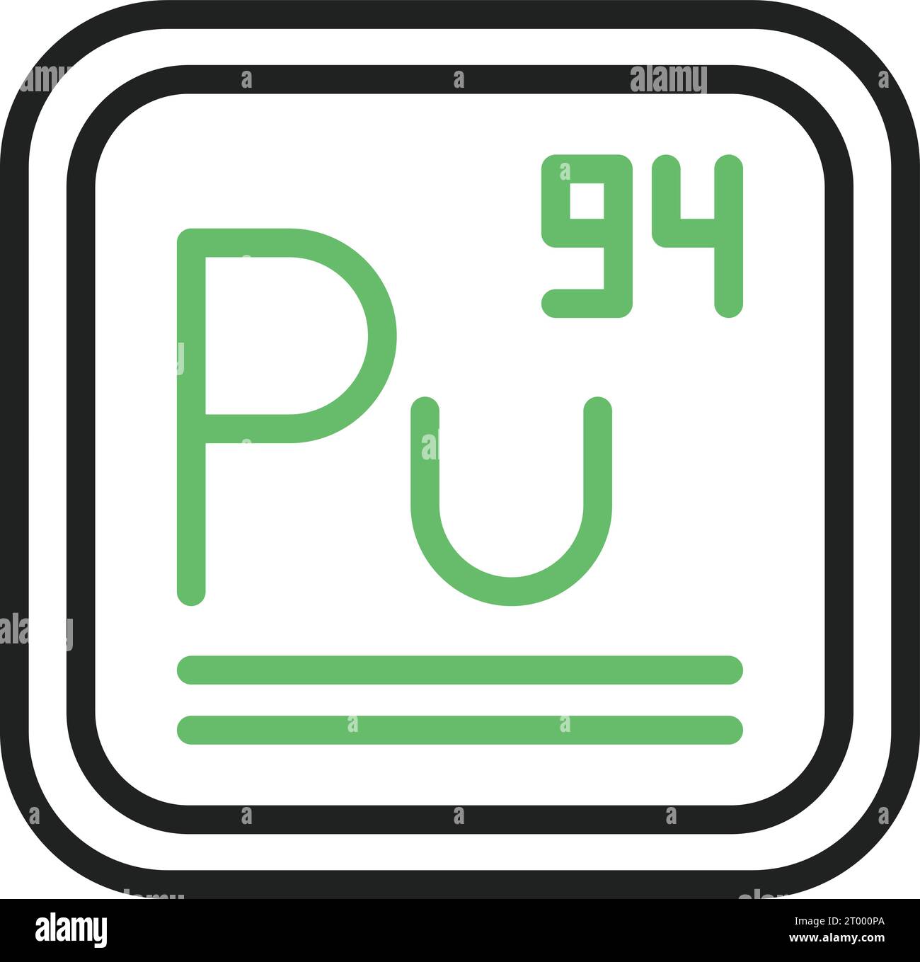 Plutonium symbol Stock Vector Images - Alamy