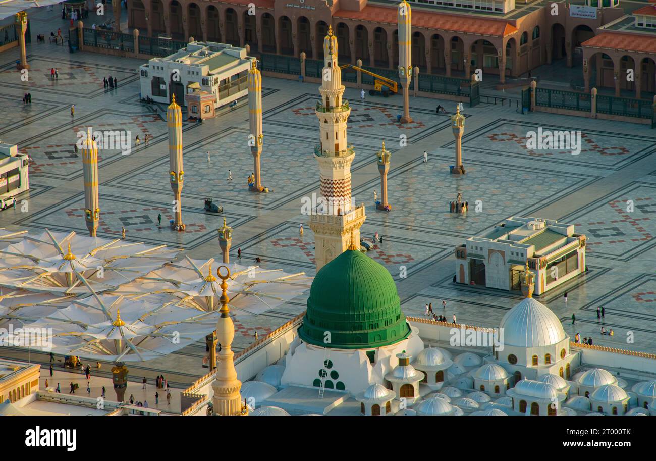 A breathtaking glimpse from the heavens above: the Holy Prophet's ...