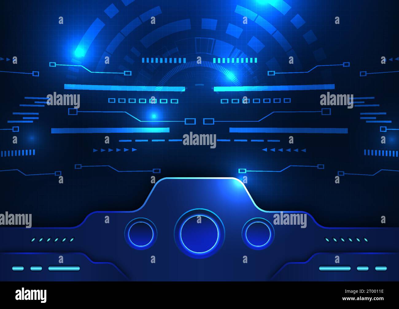 Modern technology control screen background It is a screen suitable for ...