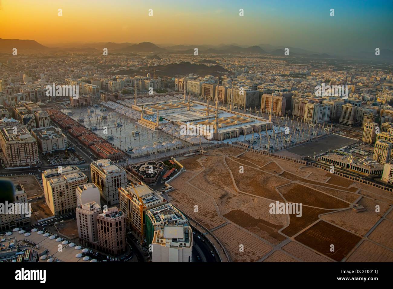 A breathtaking glimpse from the heavens above: the Holy Prophet's ...