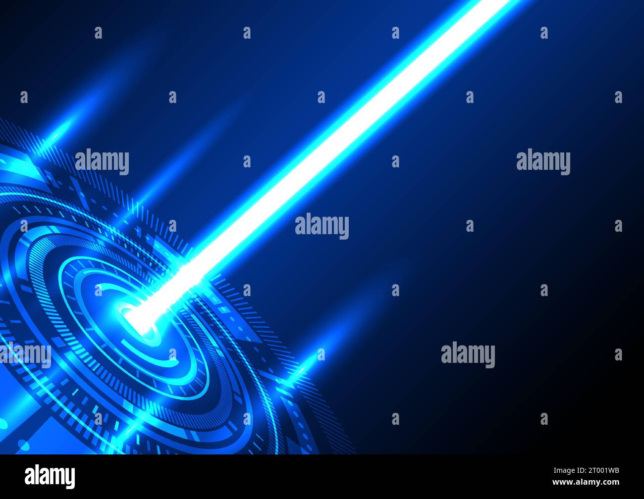 Background technology circle with a laser means technology processing ...