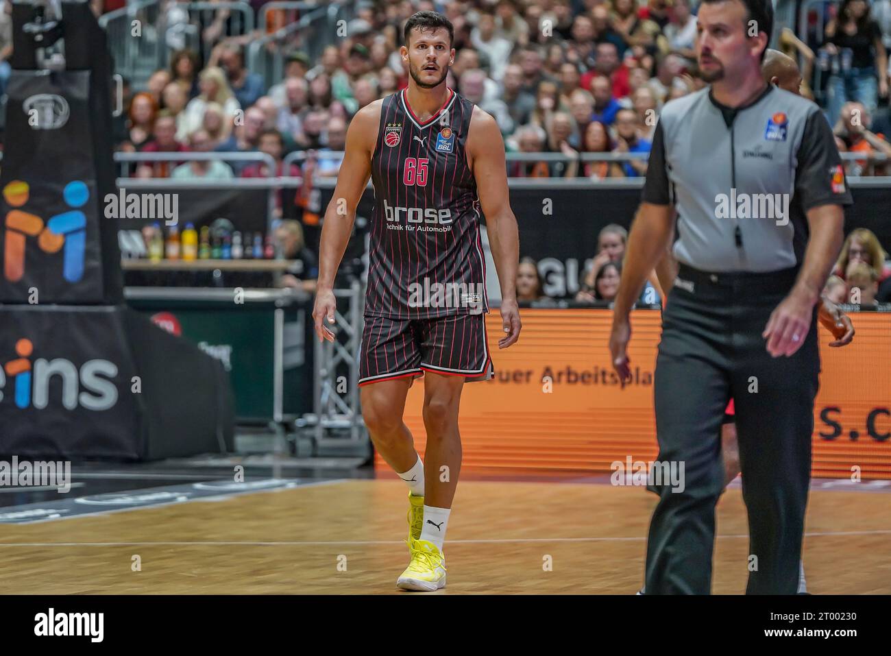 Chemnitz, Deutschland 02. Oktober 2023: 1.BBL - 2023/2024 - Niners ...