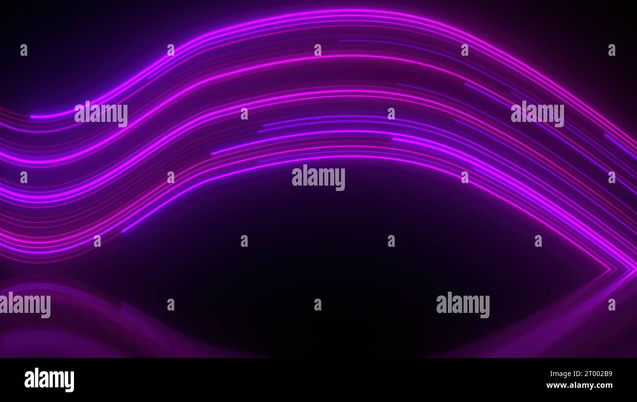 Purple laser beams. Computer generated 3d render Stock Photo - Alamy