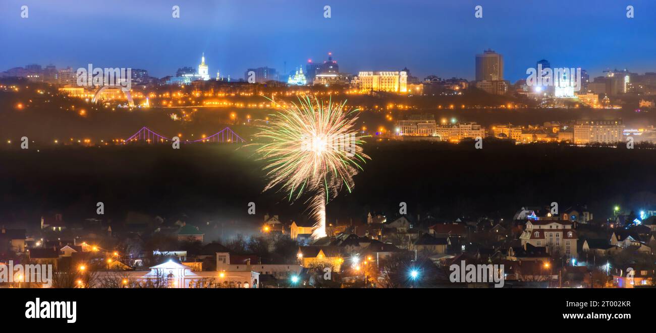 Modern fireworks hi-res stock photography and images - Alamy