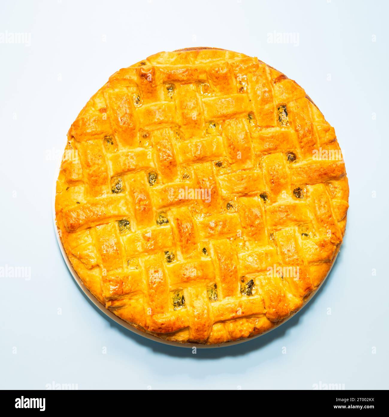 Pie crust top view hi-res stock photography and images - Alamy