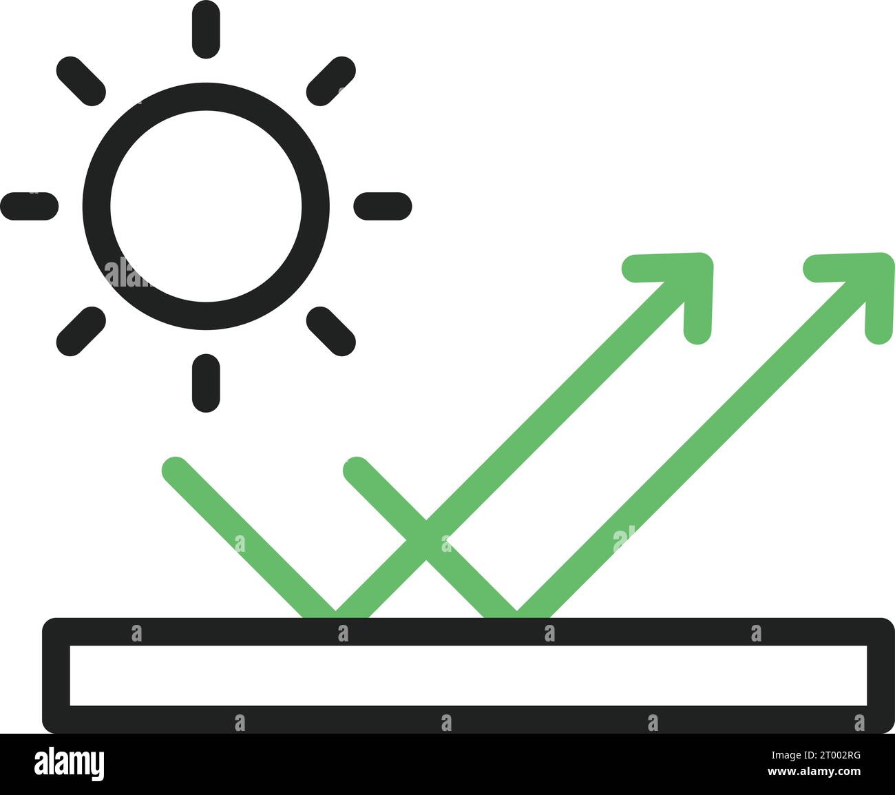 Reflection icon vector image Stock Vector Image & Art - Alamy