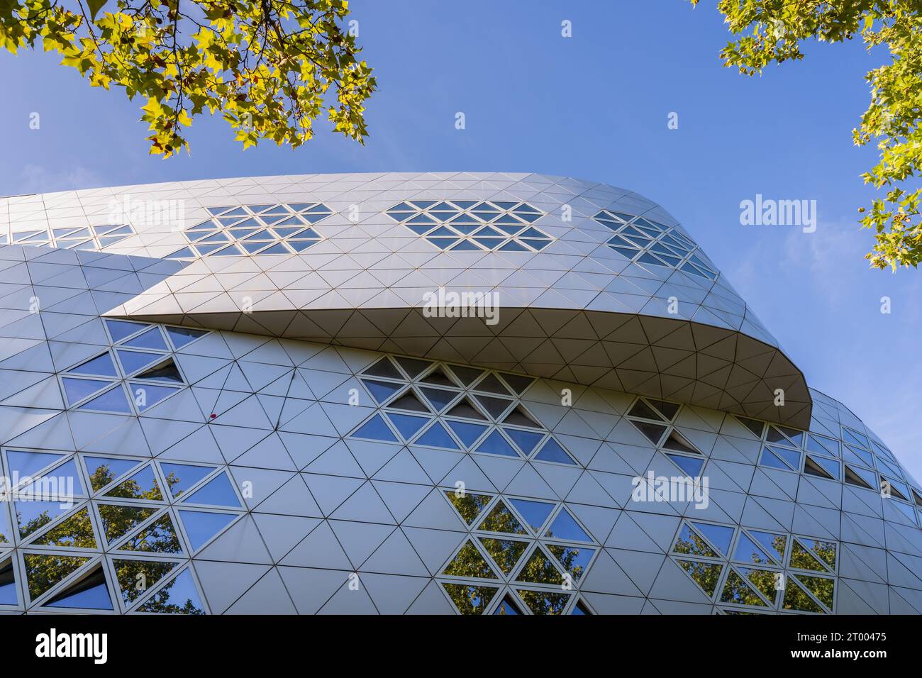 Montpellier, France - 10 01 2023 : Landscape view of modern ...