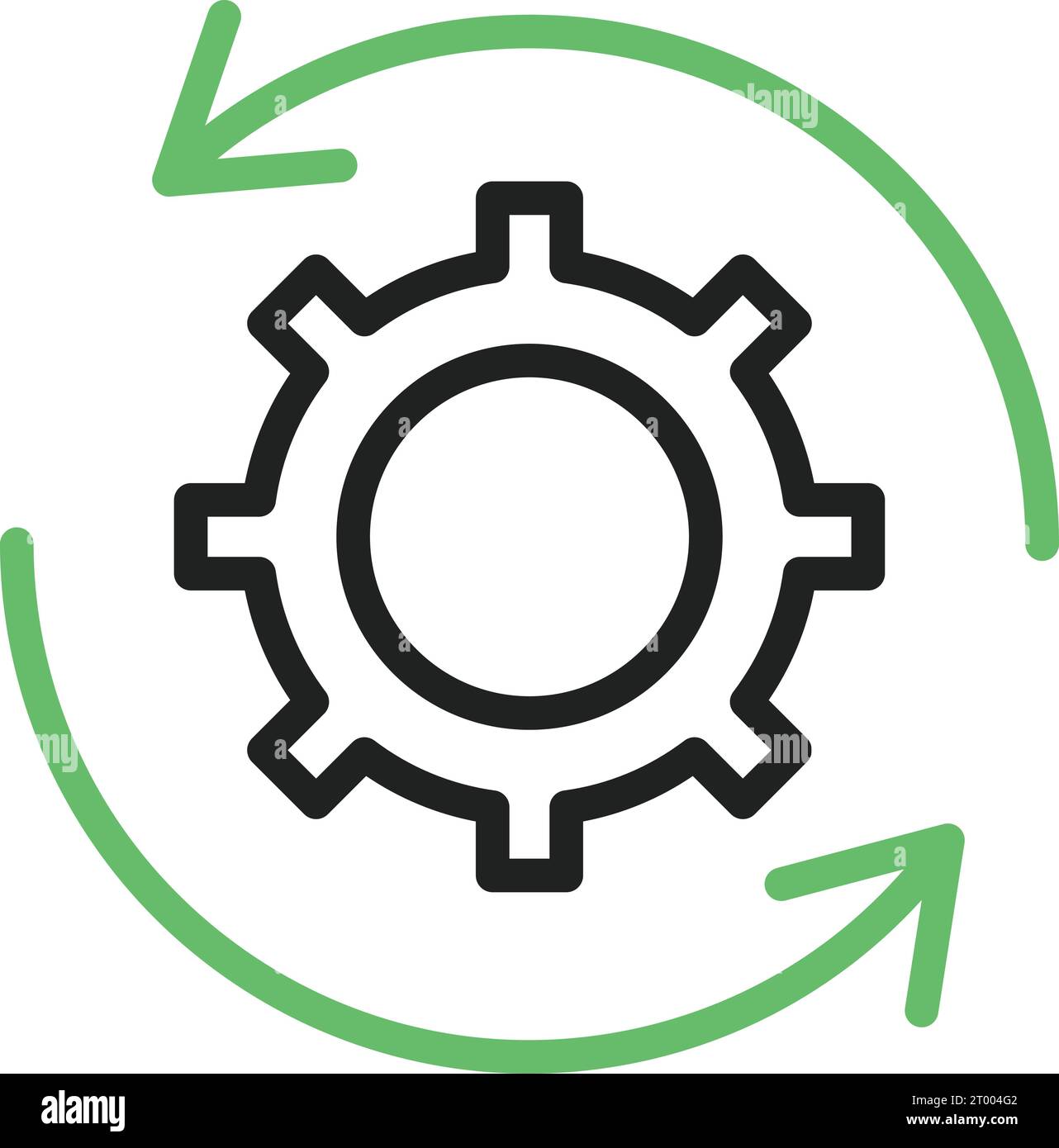 Rotate icon vector image Stock Vector Image & Art - Alamy