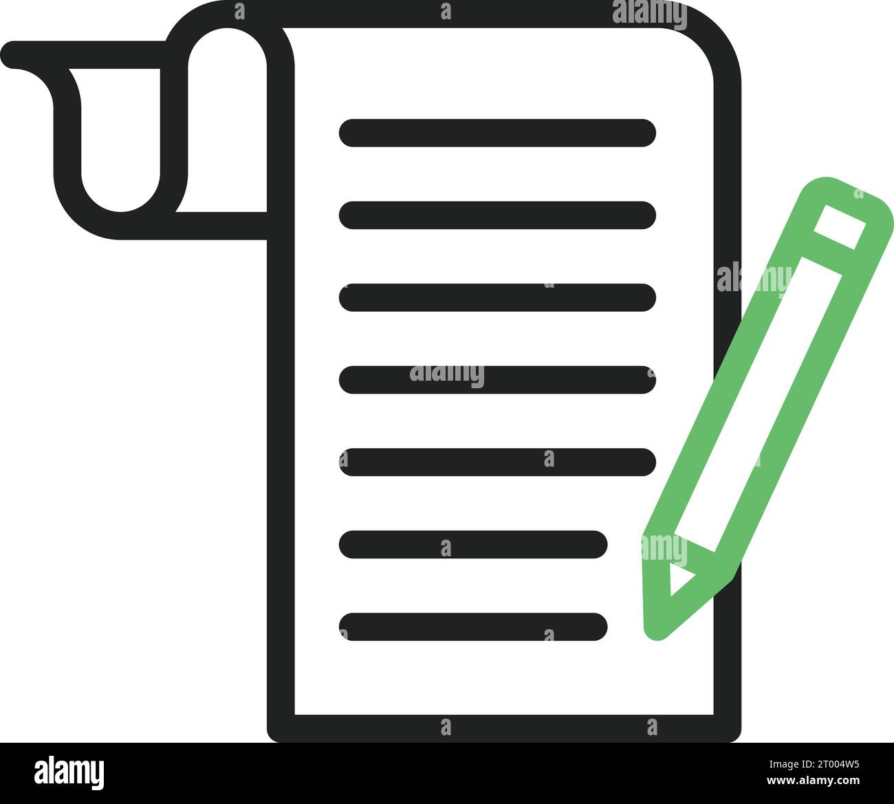 Script icon vector image Stock Vector Image & Art - Alamy