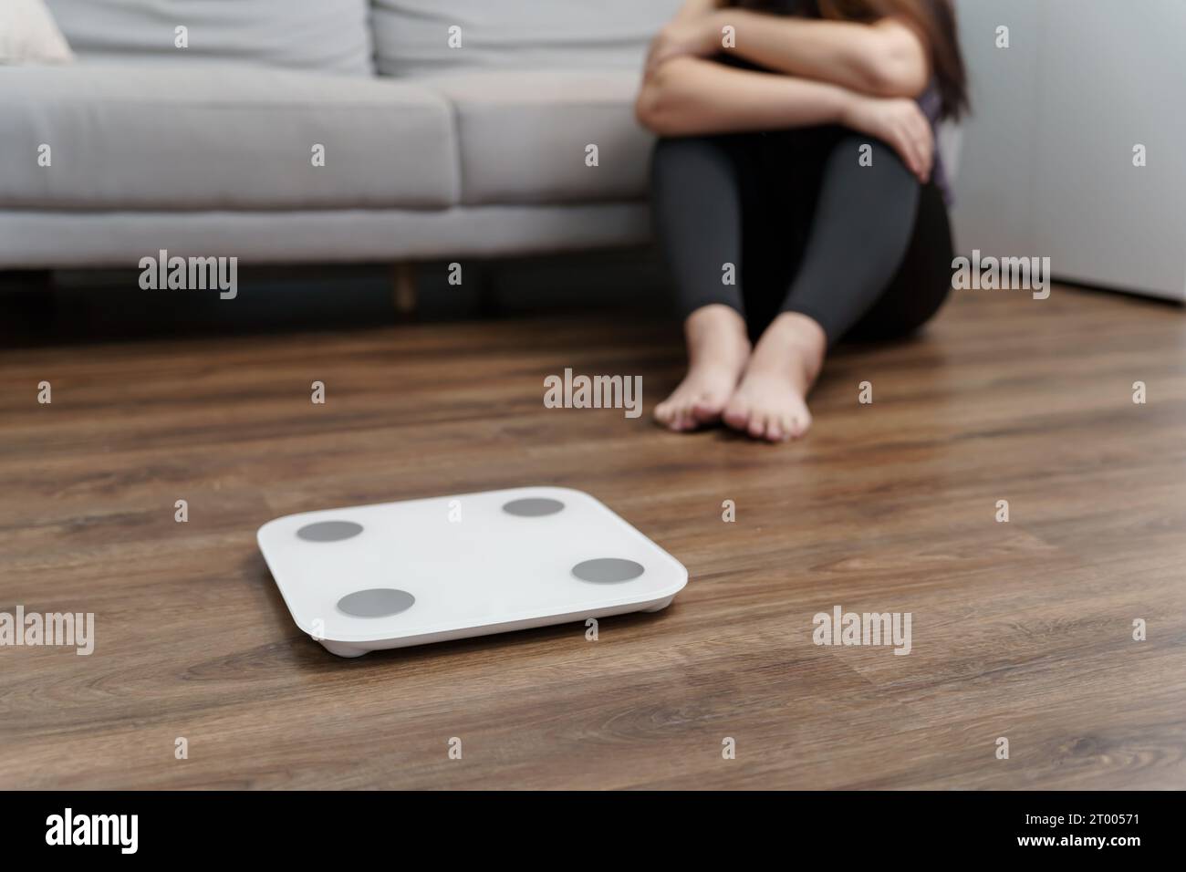 Sad woman with fat upset bored of dieting Weight loss failÂ Fat diet ...