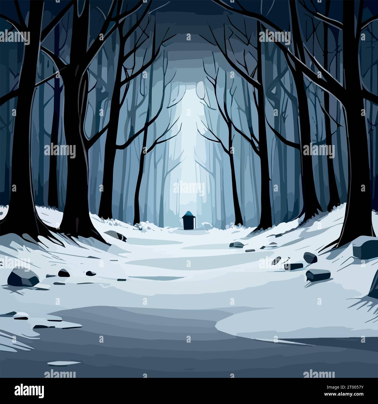 Dark Forest Vector Dark Forest Vector & Photo (Free Trial) | Bigstock