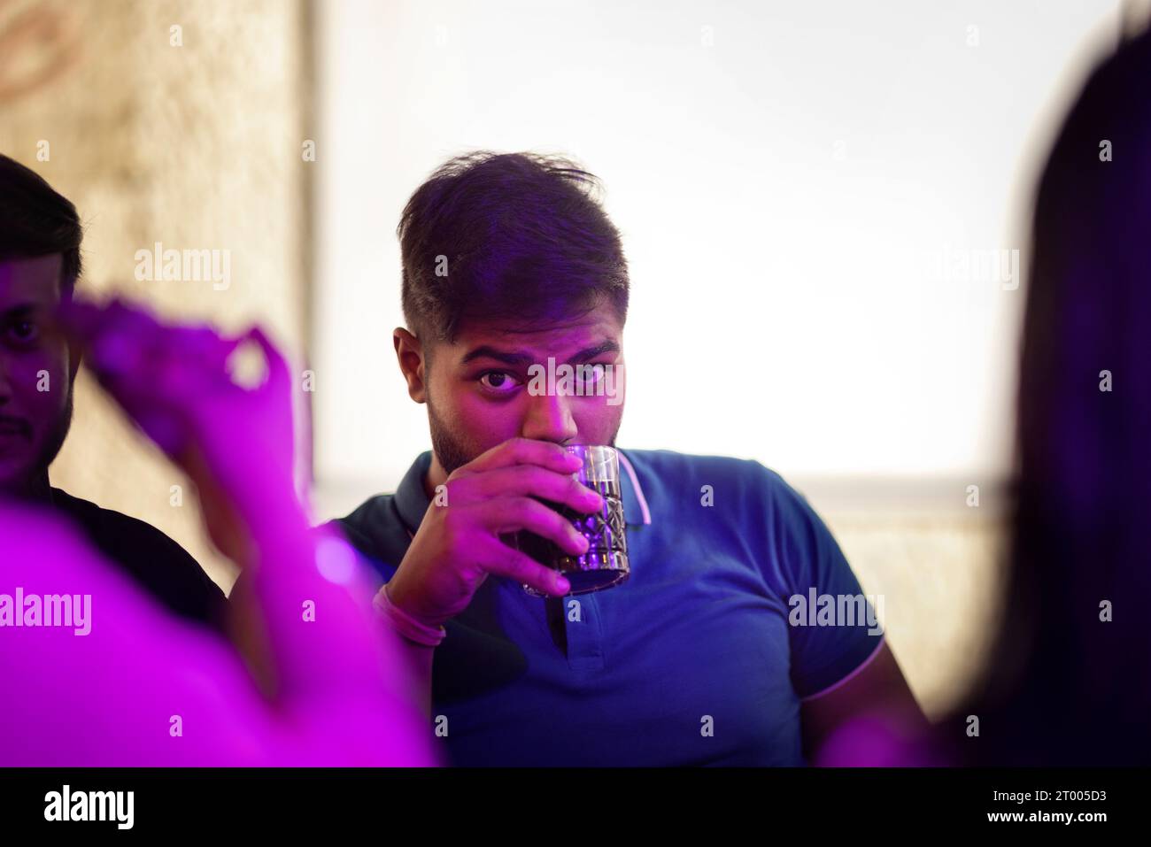 Indian drinking coke hi-res stock photography and images - Alamy