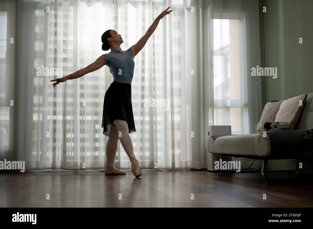 Stretching before dancing hi-res stock photography and images - Alamy