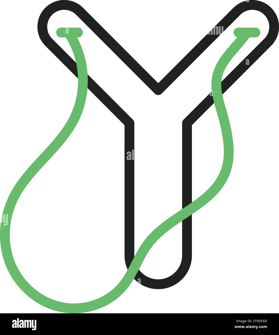 Slingshot icon vector image Stock Vector Image & Art - Alamy